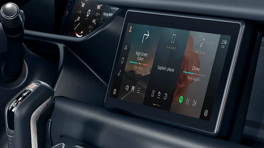 Infotainment systems - Land Rover UK